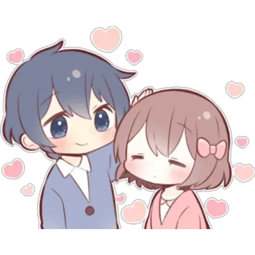 Sticker Maker - cute couple