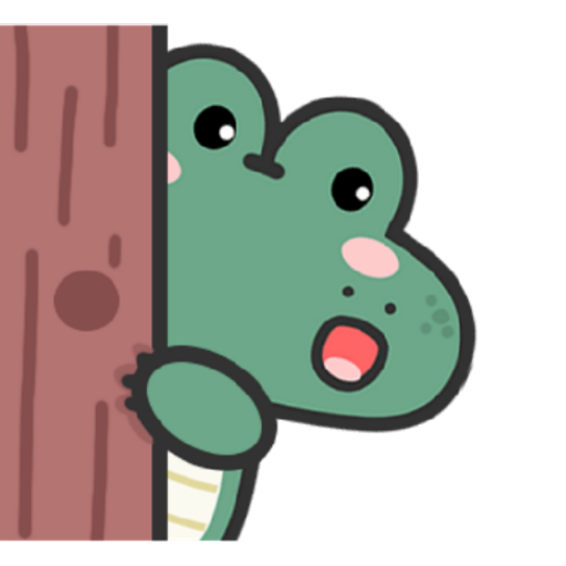 Sticker Maker - Cute Crocodile
