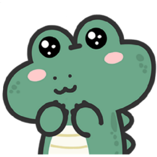 Sticker Maker - Cute Crocodile