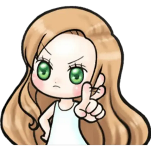 Sticker Maker - cute girl