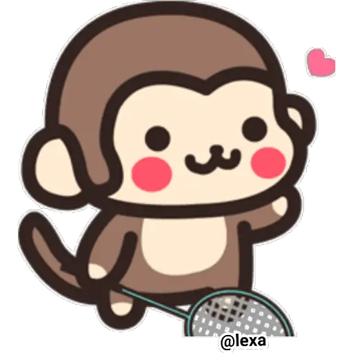 Sticker Maker - ?Cute Monkey