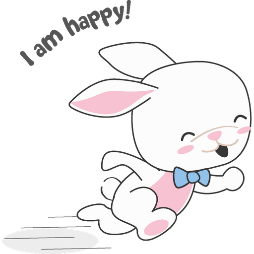Sticker Maker - Cute Rabbit Sticker