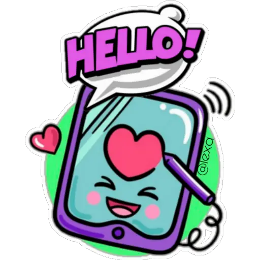 Sticker Maker - ?Cute Words?
