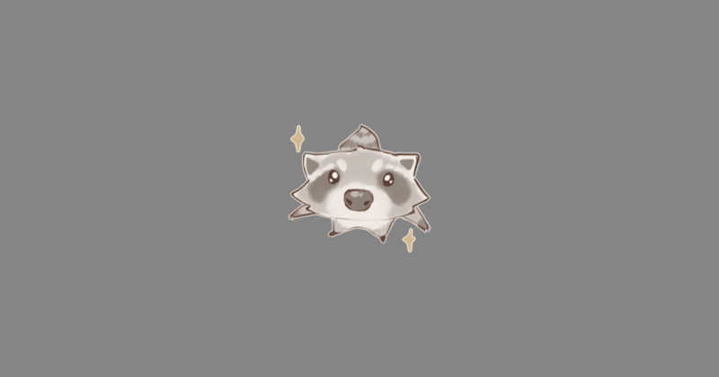 Sticker Maker - Cutie Raccoon