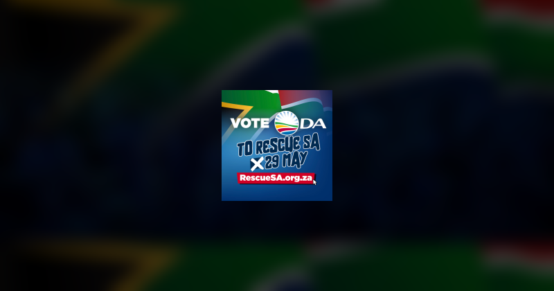 Sticker Maker - Democratic Alliance Election 2024