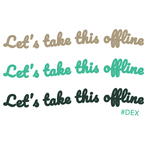 Sticker Maker - DEX sticker