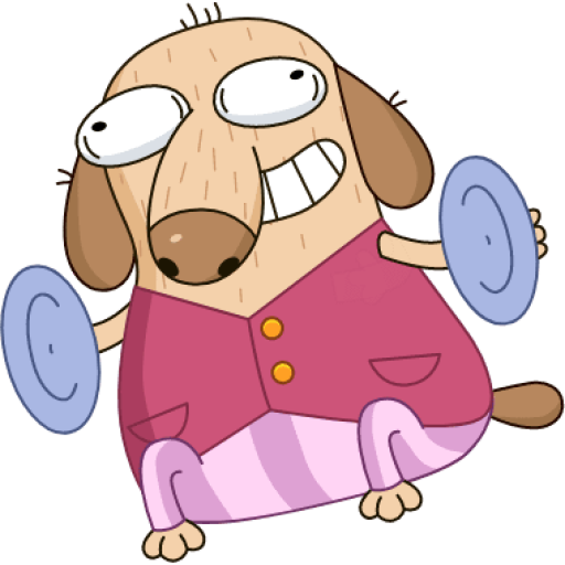 Sticker Maker - Diggy the dog