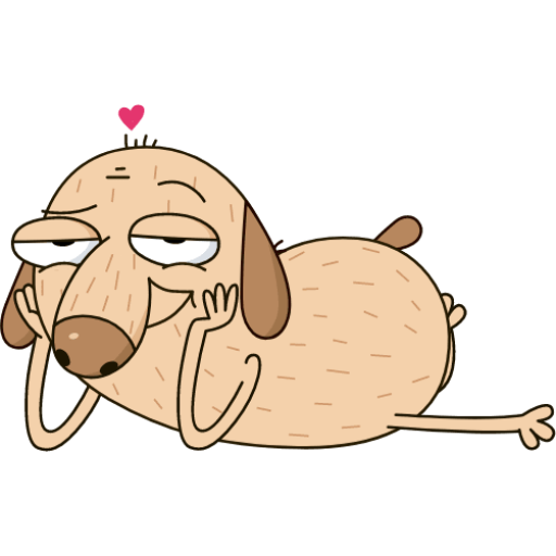 Sticker Maker - Diggy the dog