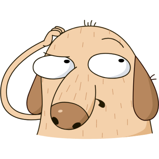 Sticker Maker - Diggy the dog