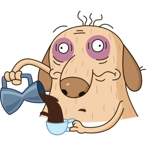 Sticker Maker - Diggy the dog