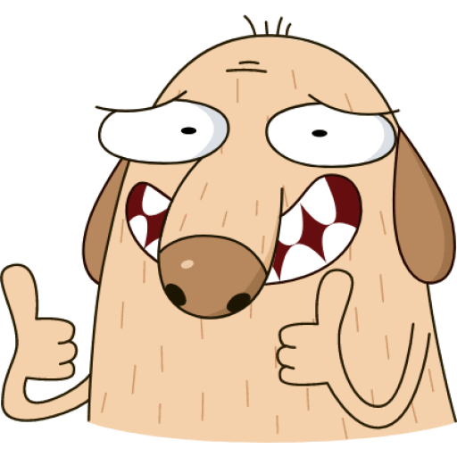 Sticker Maker - Diggy the dog