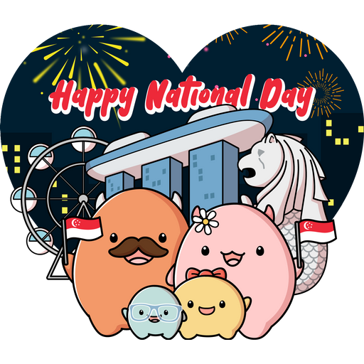 Sticker Maker - Dinky National Day