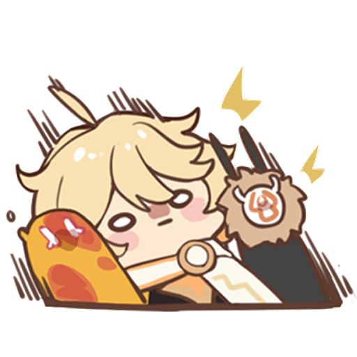Sticker Maker - Paimon Paintings Set 1