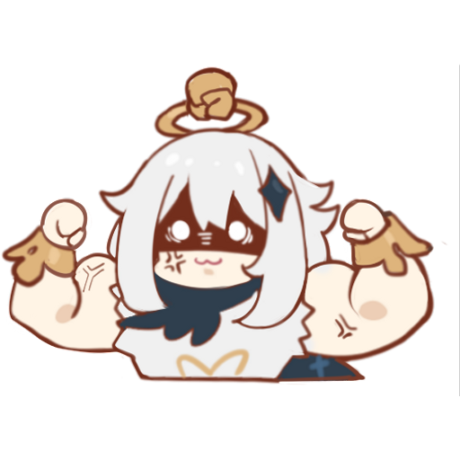 Sticker Maker - Paimon Paintings Set 1