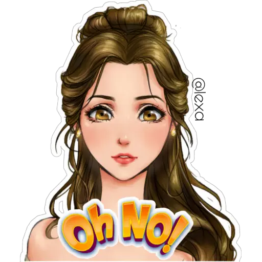 Sticker Maker - Disney princesa?