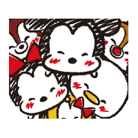 Sticker Maker - Disney Tsum Tsum (Sketch Style)