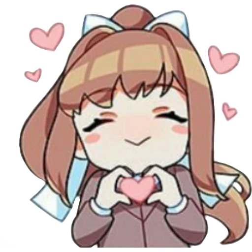 Sticker Maker Doki Doki Literature Club №10