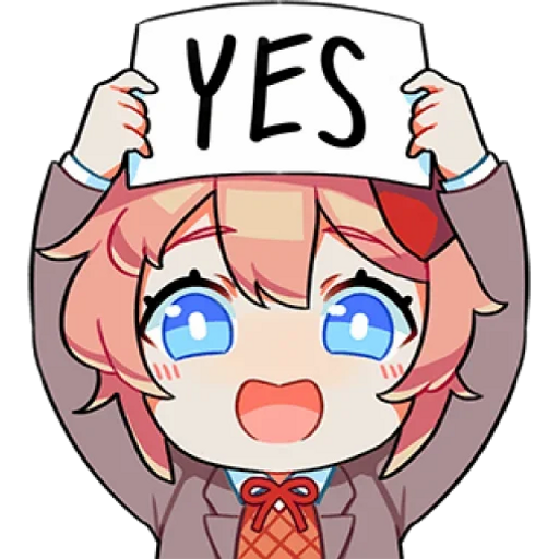 Sticker Maker - Doki Doki Literature Club! №3