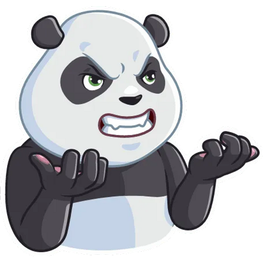Sticker Maker - Дружелюбная панда
