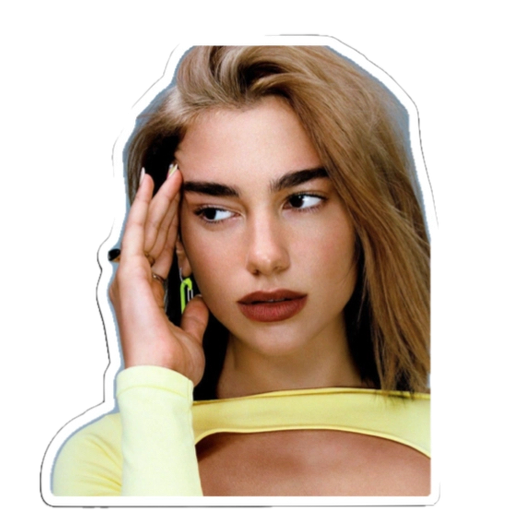 Sticker Maker - DuaLipa