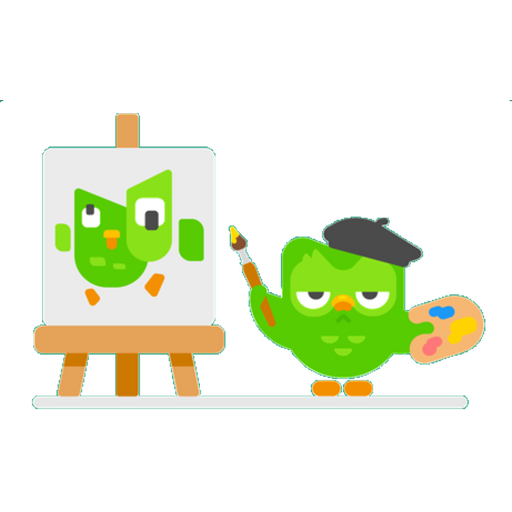 Sticker Maker - Duolingo stickers