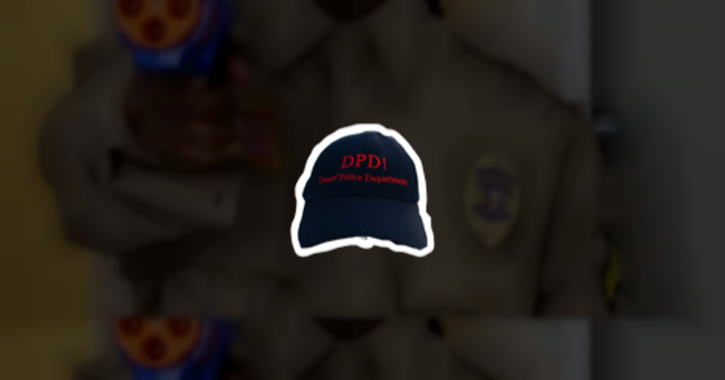 Sticker Maker - Dwarf Police Department DPD! (Credits to ItsBsd)