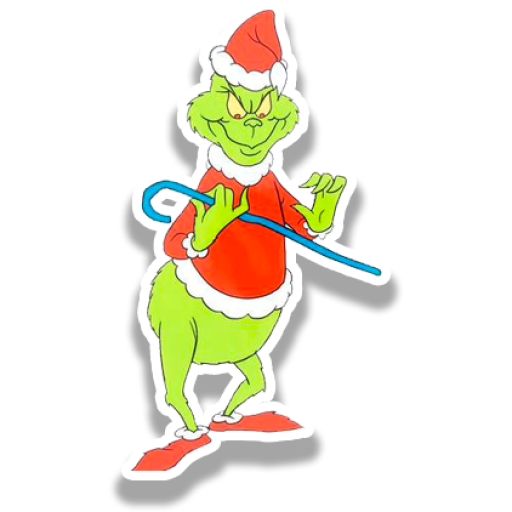 Sticker Maker - El Grinch