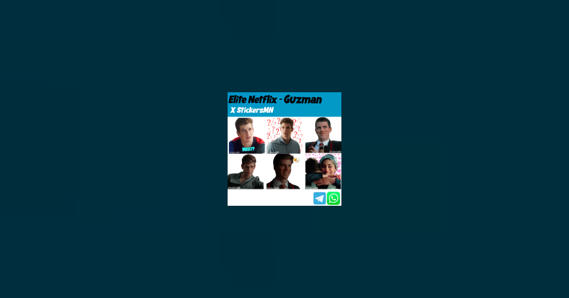 Sticker Maker - Elite Netflix - Guzman