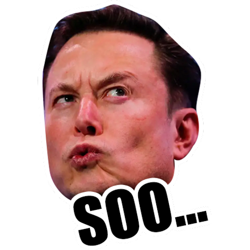 Sticker Maker - Elon Musk