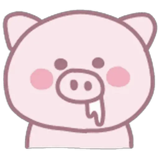Sticker Maker - Emojis de Cerdito