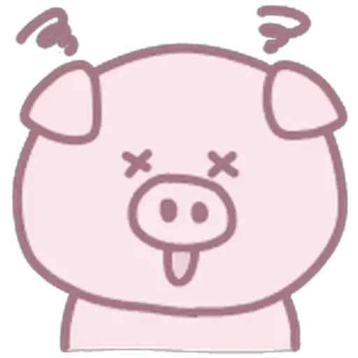 Sticker Maker - Emojis de Cerdito