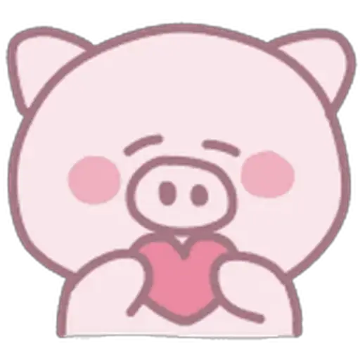 Sticker Maker - Emojis de Cerdito