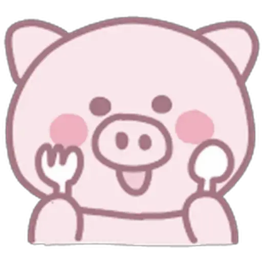 Sticker Maker - Emojis de Cerdito