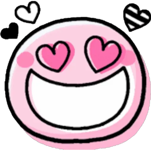 Sticker Maker - Emojis Pink