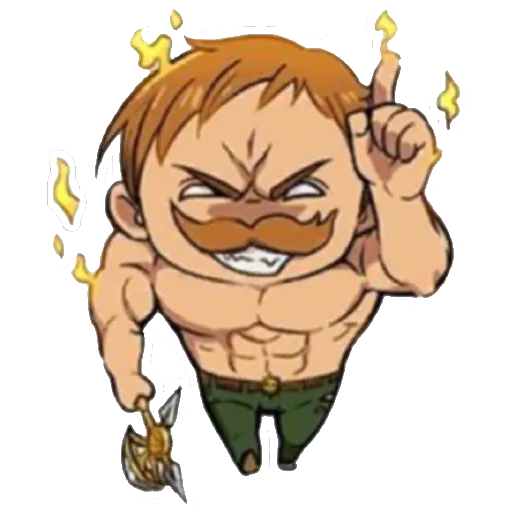 Sticker Maker - escanor