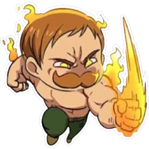 Sticker Maker - escanor