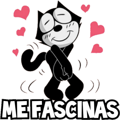 Sticker Maker - Felix el gato
