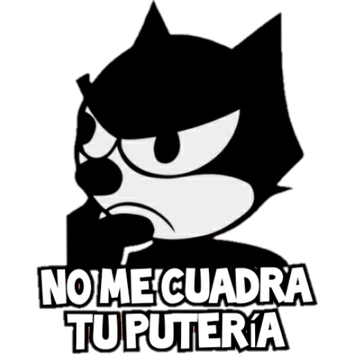 Sticker Maker - Felix el gato