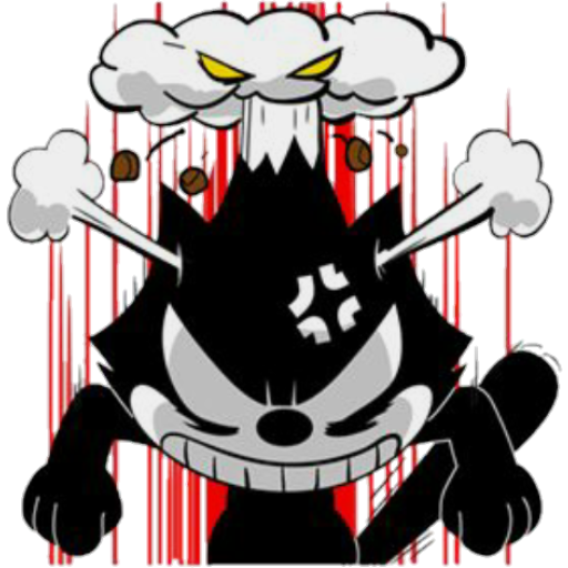 Sticker Maker - Felix el gato