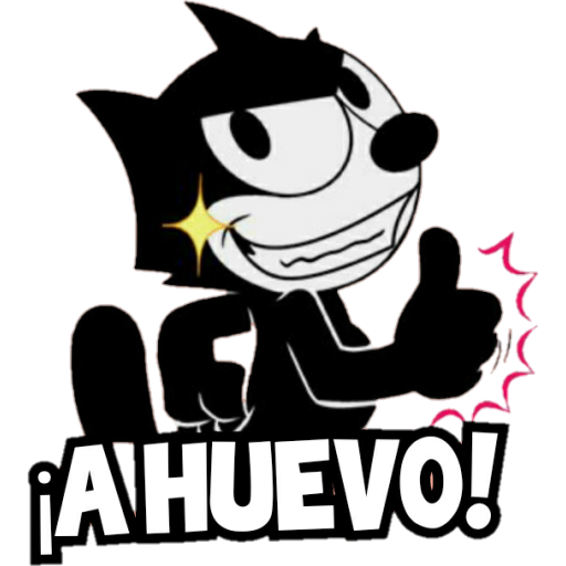 Sticker Maker - Felix el gato