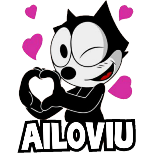 Sticker Maker - Felix el gato