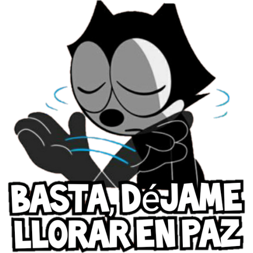 Sticker Maker - Felix el gato