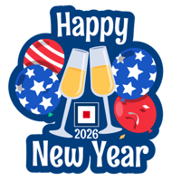 Sticker Maker - Feliz Año Nuevo LW