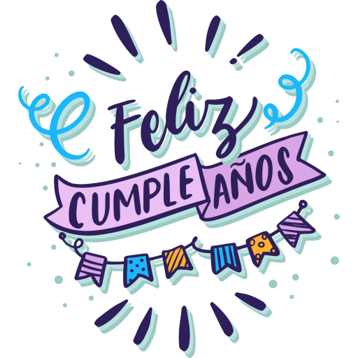 Sticker Maker - ¡Feliz Cumpleaños!