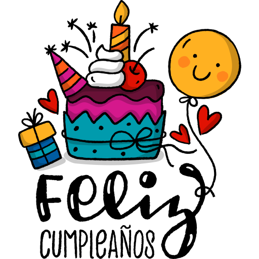 Sticker Maker - ¡Feliz Cumpleaños!