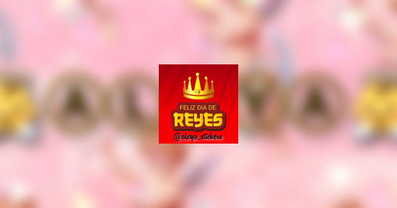 Sticker Maker - Feliz día de Reyes