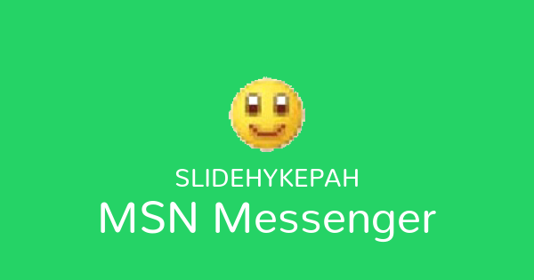 Sticker Maker - MSN Messenger