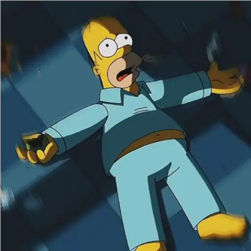 Sticker Maker - Homero sad