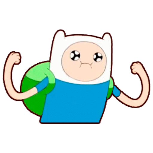 Sticker Maker - Finn The Human (Adventure Time)
