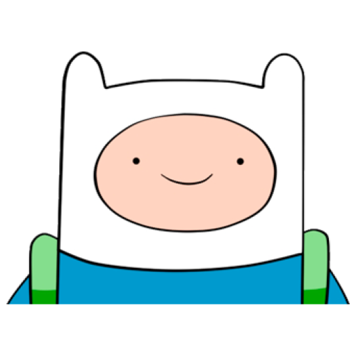Sticker Maker - Finn The Human (Adventure Time)